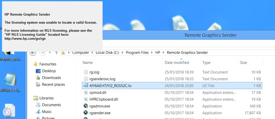 RGS trial license not found - HP Support Community - 6534083
