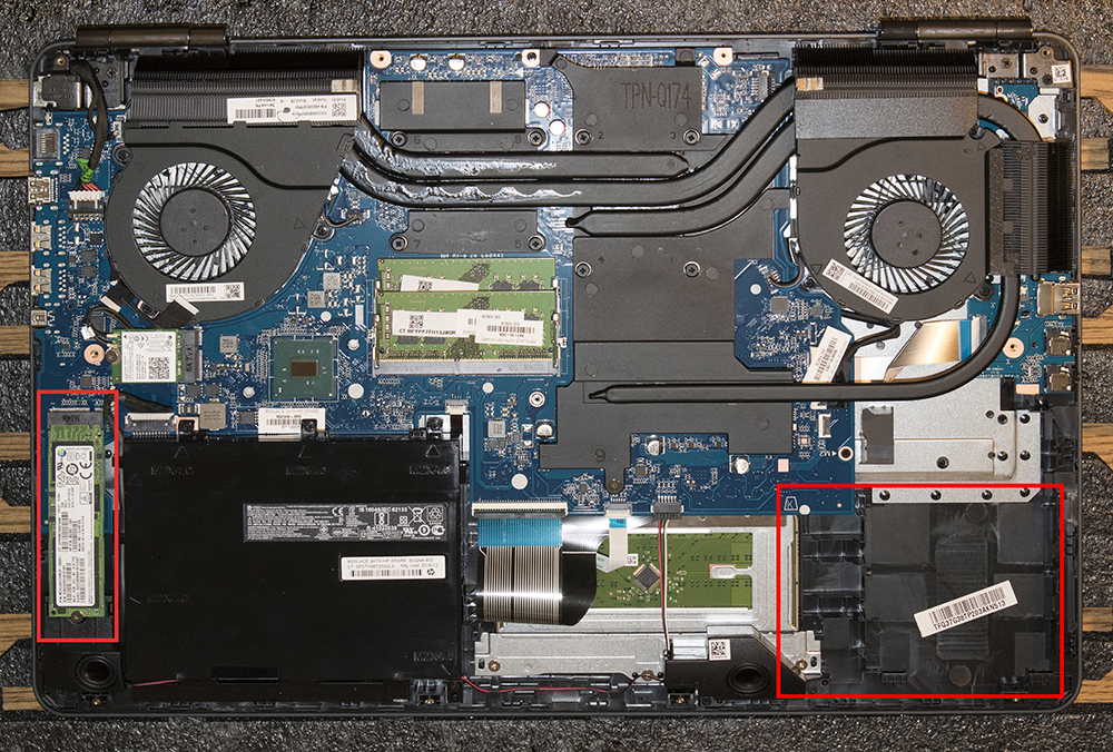 How many hard drives HDD slots has the laptop OMEN 17T? - HP Support ...