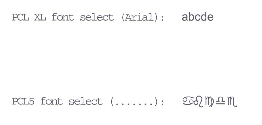 Solved: How do I use internal printer fonts such as lineprinter - HP ...
