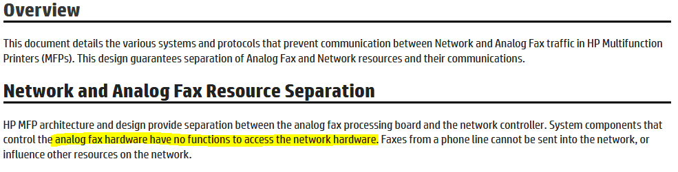 Fax from PC - no printer located at specified address - HP Support ...