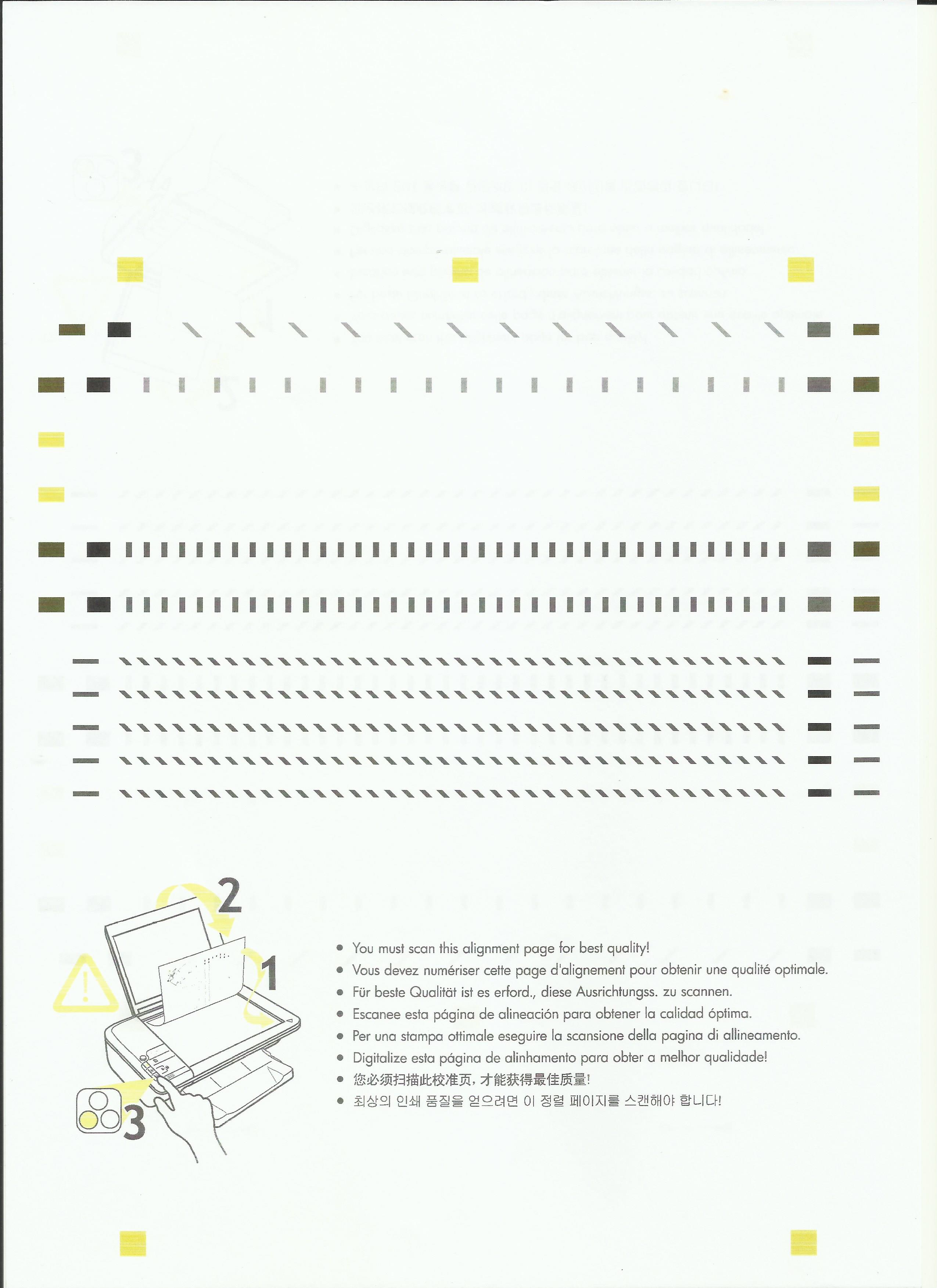 Deskjet 1050 fail to align and ink smudges - HP Support Community - 6606701