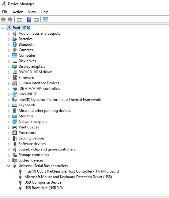 Solved: no USB driver after windows update - HP Support Community - 6615462