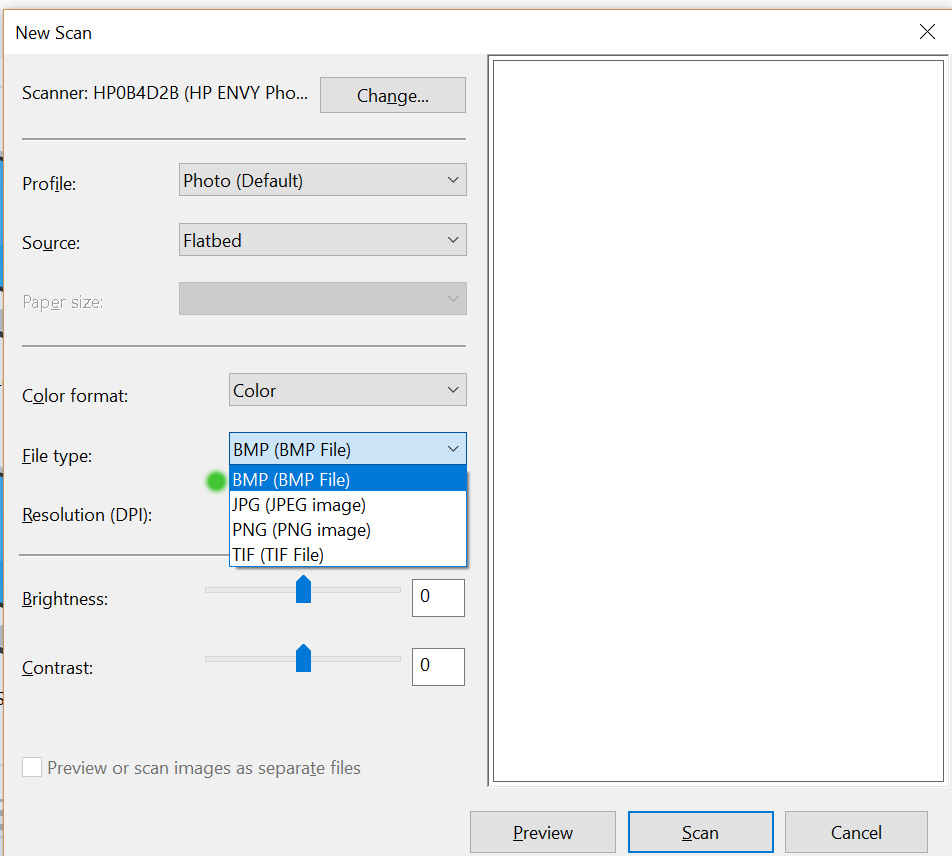 Solved: HP Deskjet 3632 - Scanning Photos into Bitmap files - HP ...