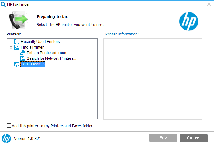 Solved: Can I send a fax directly from Windows using the printer, wi ...