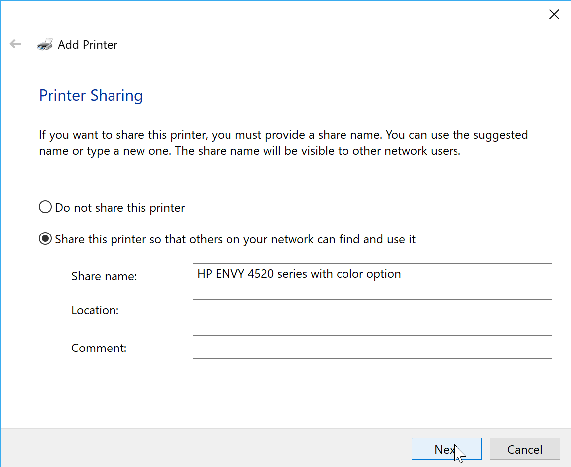 Solved: No color option in the network printer properties - HP Support ...