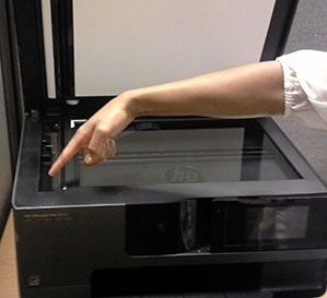 Solved: Scan lines showing up on every scanned page initiated from f ...