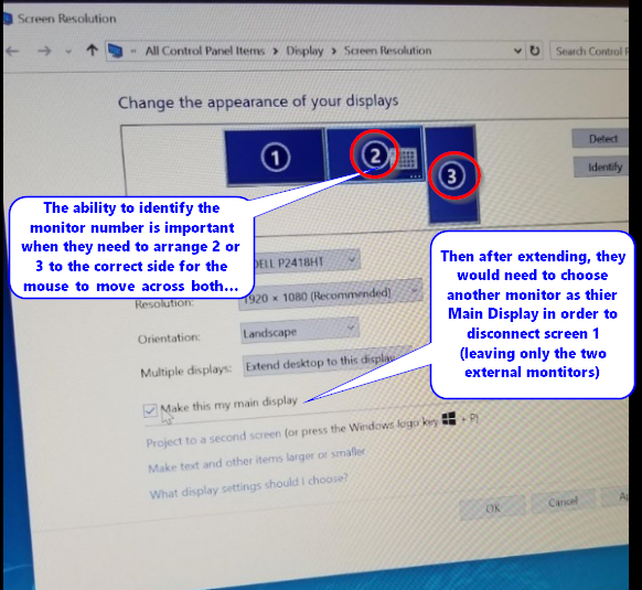 Easy Shell Display Settings does not load for User - HP Support ...