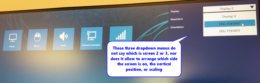 Easy Shell Display Settings does not load for User - HP Support ...