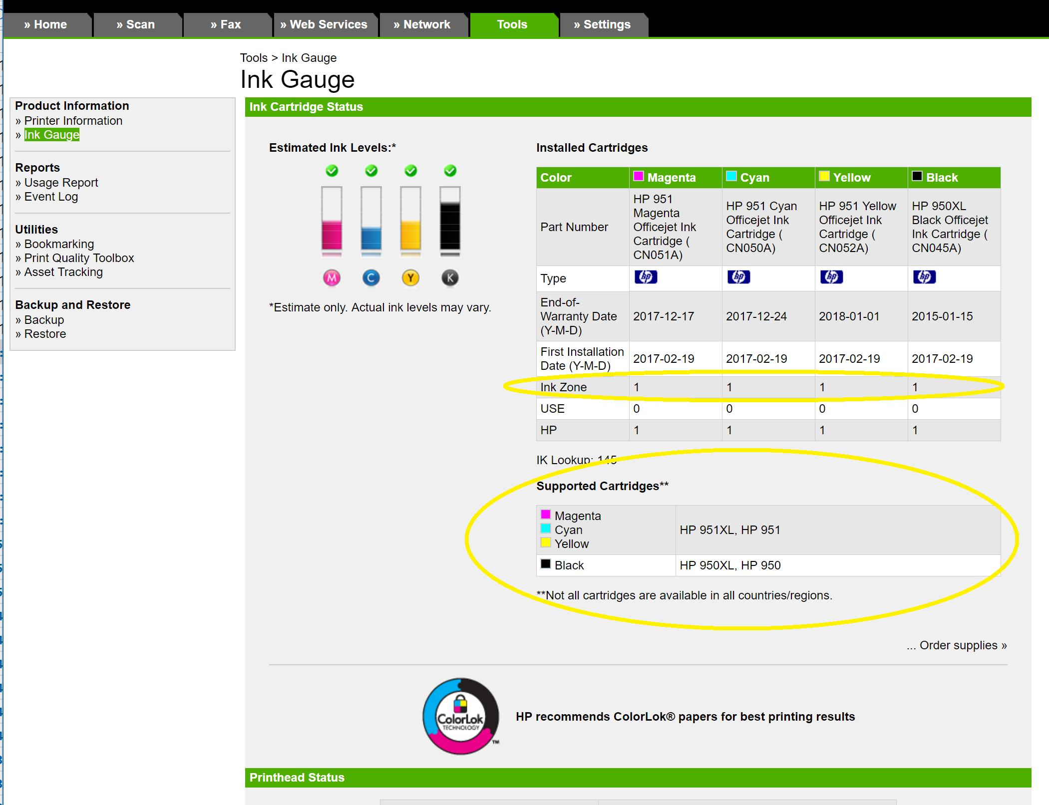 Solved: Incompatible Ink Cartridges - HP Support Community - 6644677