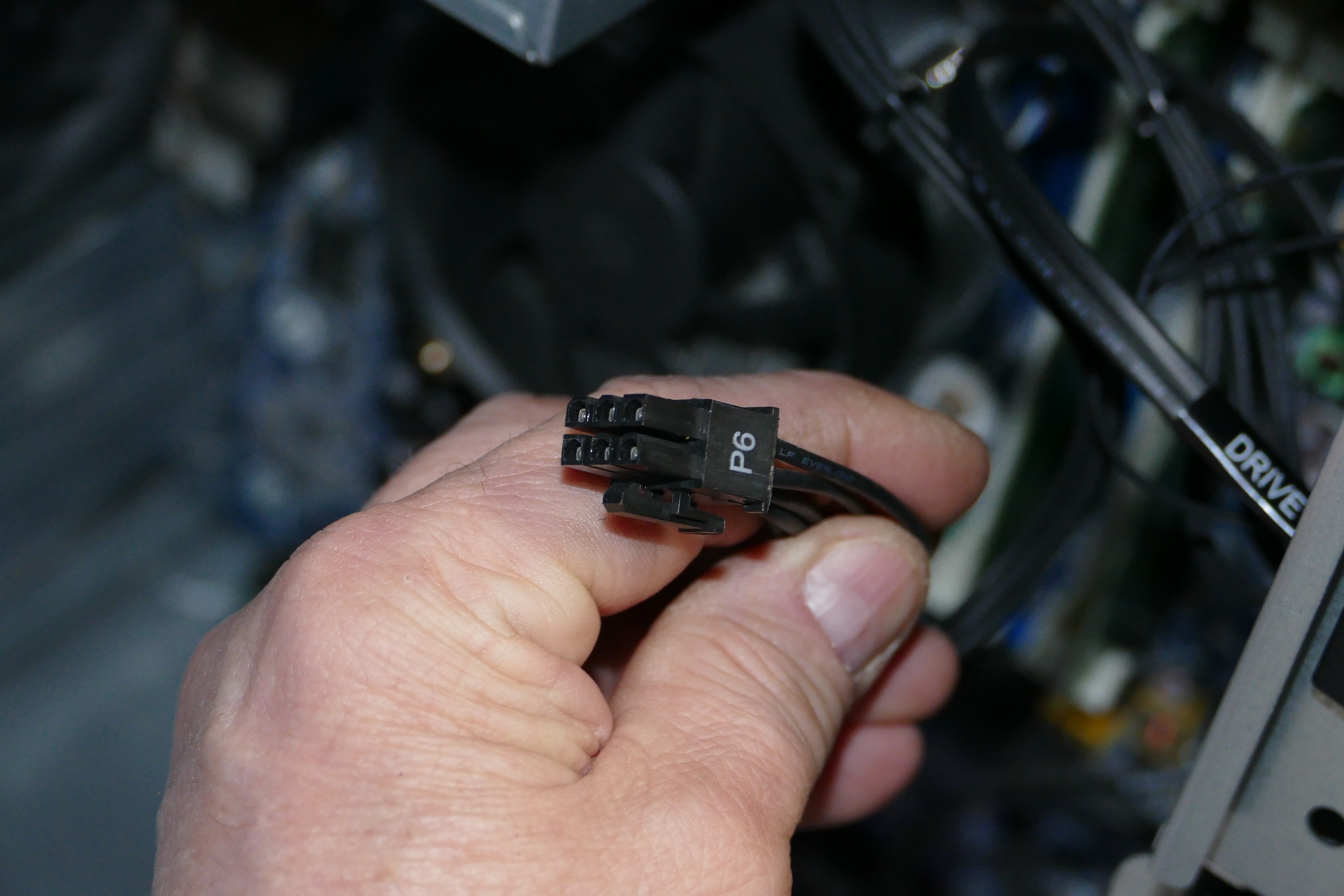Solved: Is the power connector labeled "P6" used for a video card? - HP ...