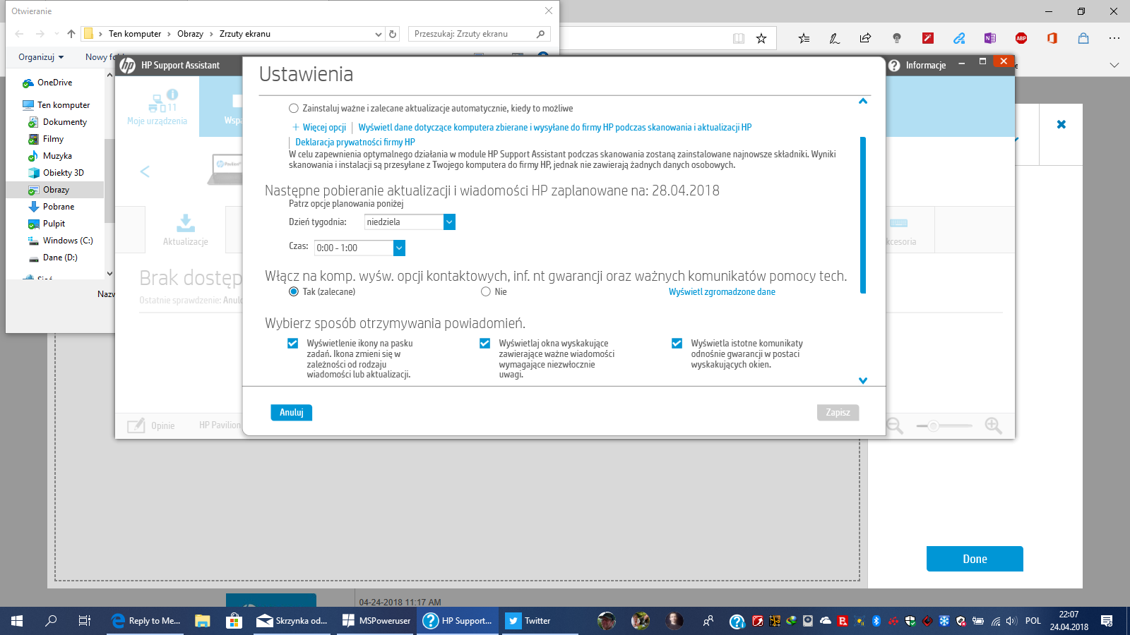 Solved: Hp support assistant 8.5.37.19 can't download massages and d ...