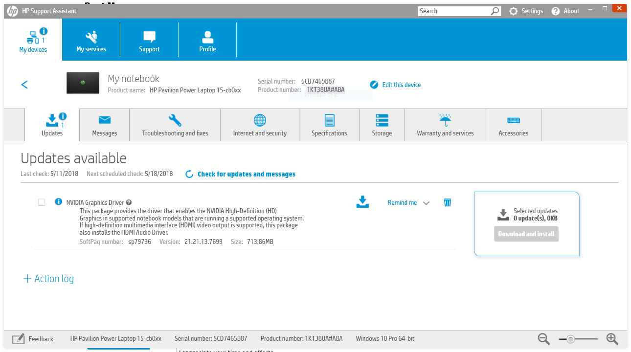 Solved: HP support assistant offers to install old Intel graphics dr ...
