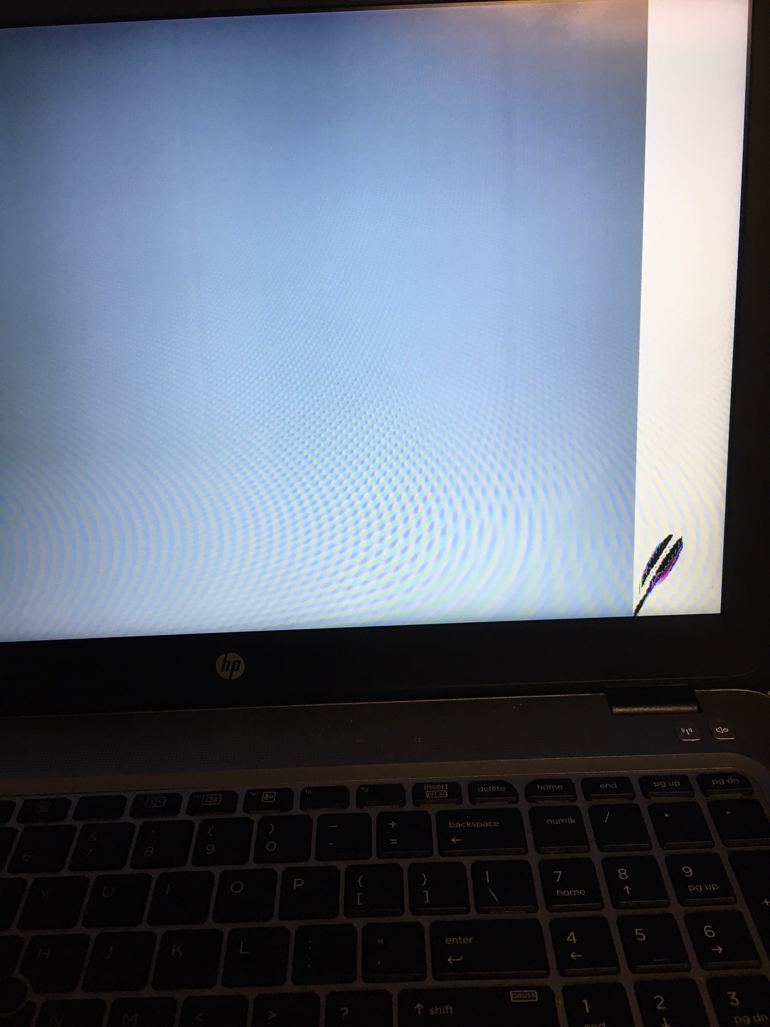 LCD damage, NON-CID - HP Support Community - 6694973