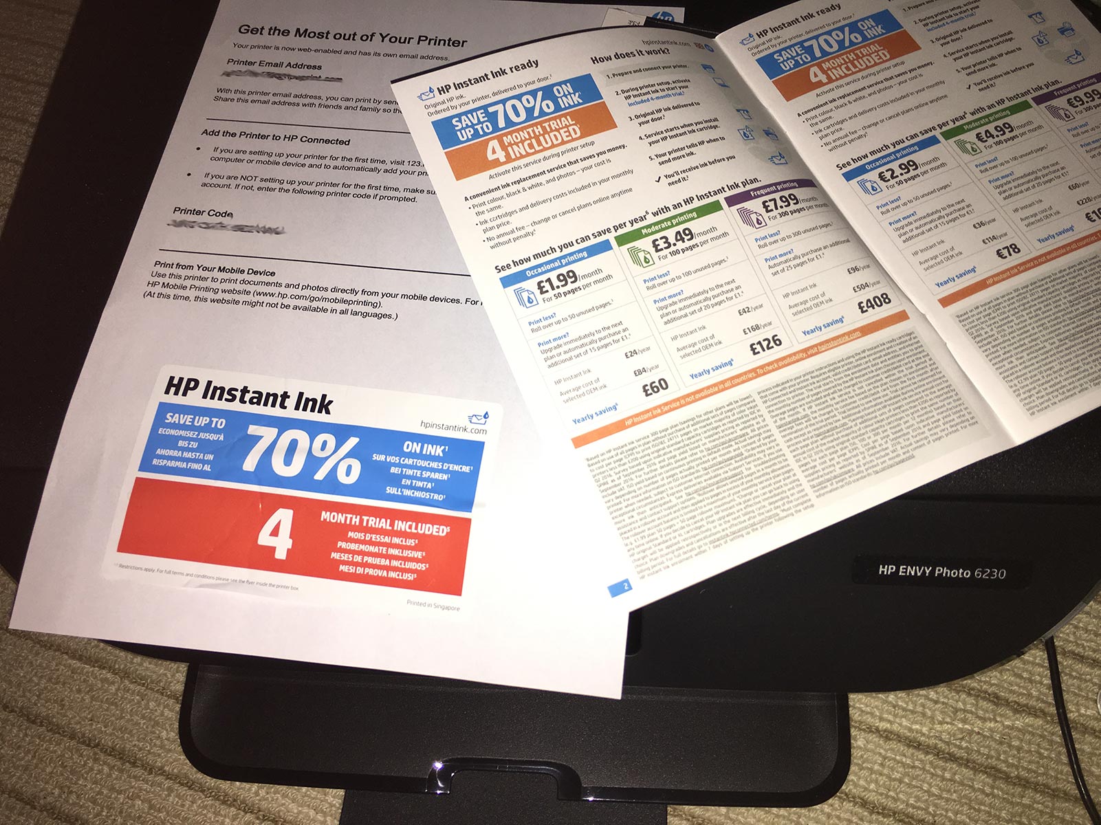 Solved: I Have Months Free Trial For Instant Ink Why Im Charge HP ... Solved: I Have Months Free Trial For Instant Ink Why Im Charge HP ...
