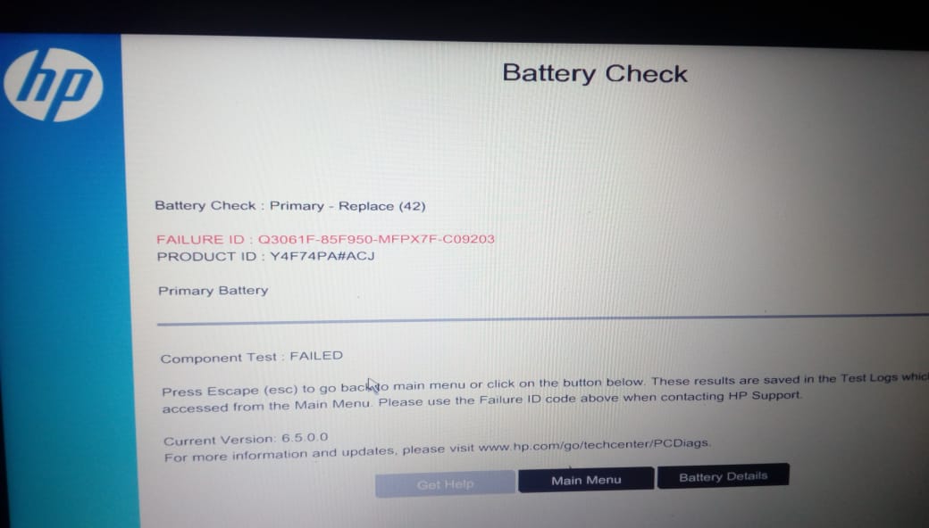 Solved: Laptop don't run on battery - HP Support Community - 6719062