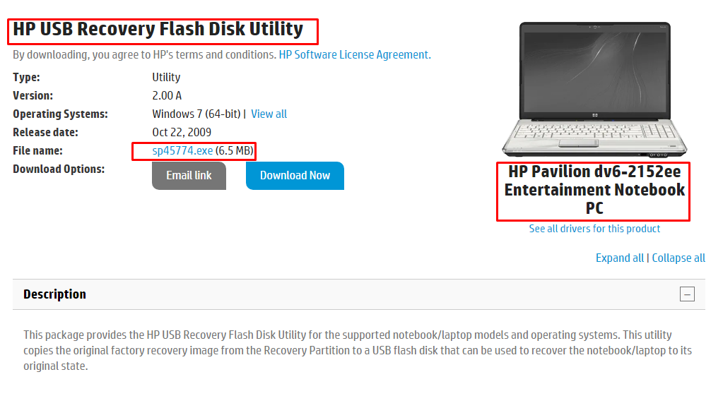 Solved: Bugs in SP45774 software Win7 USB recovery - HP Support ...