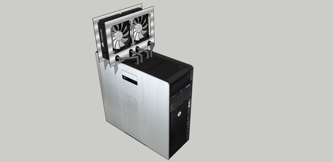 3rd party liquid cooling/water chill mod in HP z620 workstat... - Page ...