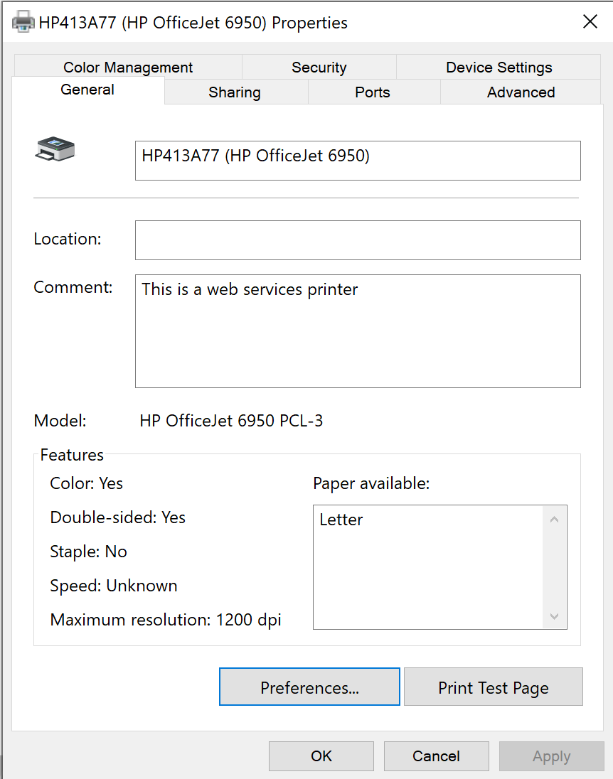 Printing Labels on HP OfficeJet 6950 - HP Support Community - 6806185