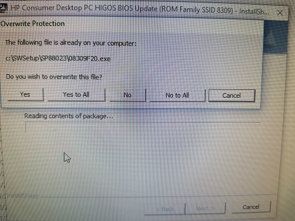 Solved: OMEN by HP Desktop PC - 880-010na BIOS Update not working. - HP ...