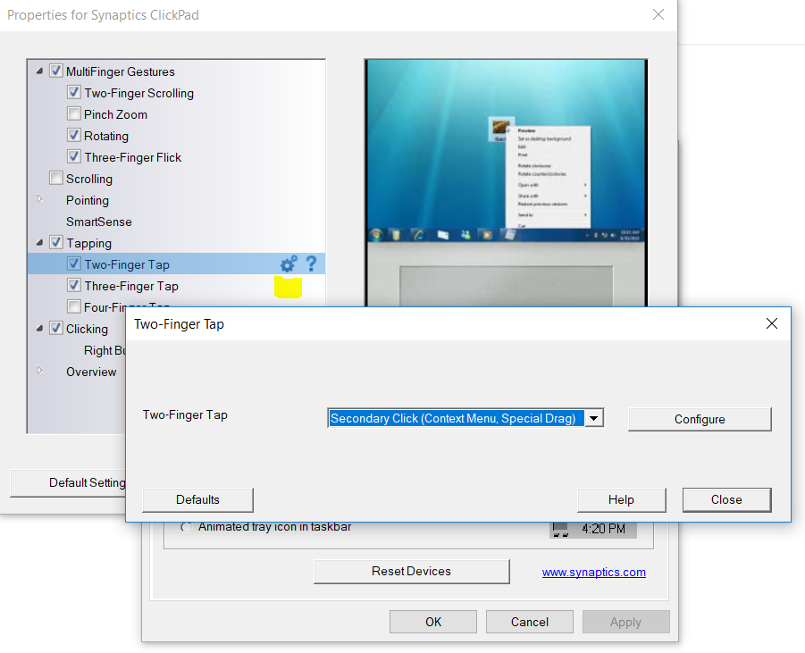 Three-Finger touchpad click as middle-click (Chrome new tab,... - HP ...