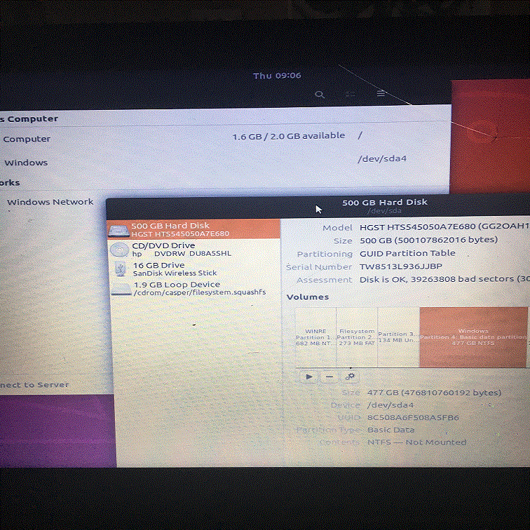 Stuck in preparing automatic Repair - HP Support Community - 6338155