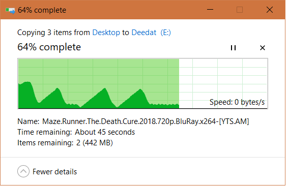USB flash drive data transfer pathetically slow. - HP Support Community ...