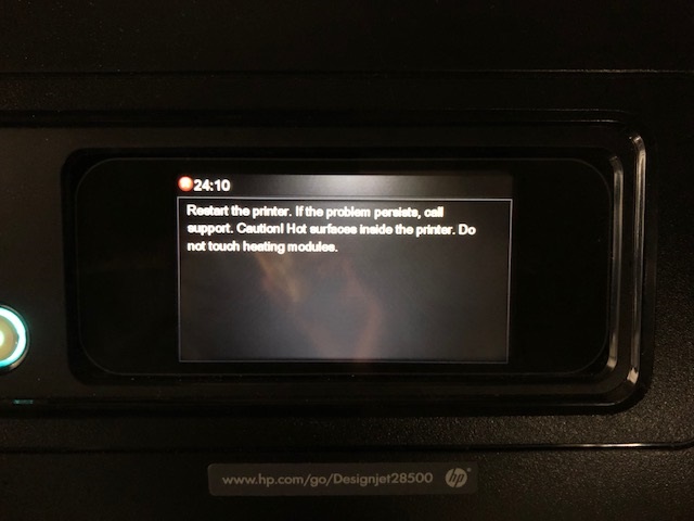 Hp Latex L28500 24:10 Error Code - HP Support Community - 6837202