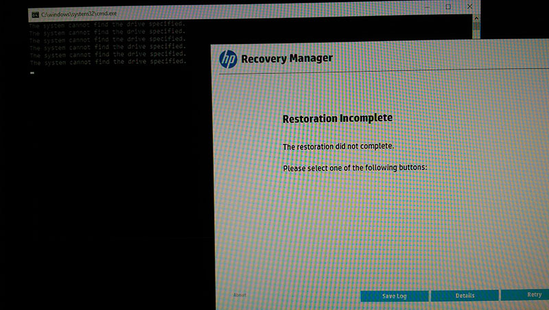 Solved: Startup repair won't work; Recovery Manager stuck on Restora ...