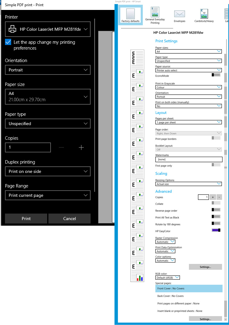 Solved: Auto tray source fails to choose manual tray to print when p ...