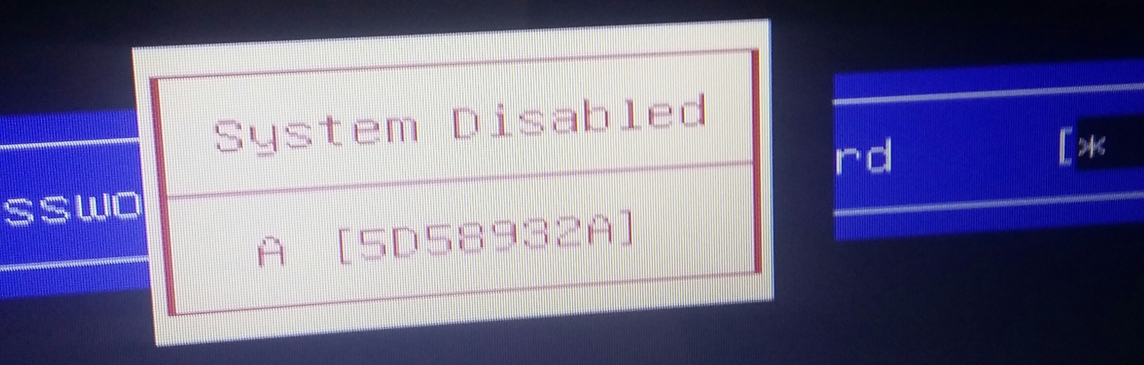 Solved: Need help!! BIOS Password Reset HP Pavilion 17. - HP Support ...