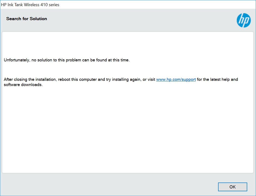 Wireless connection failed - HP Support Community - 6885992