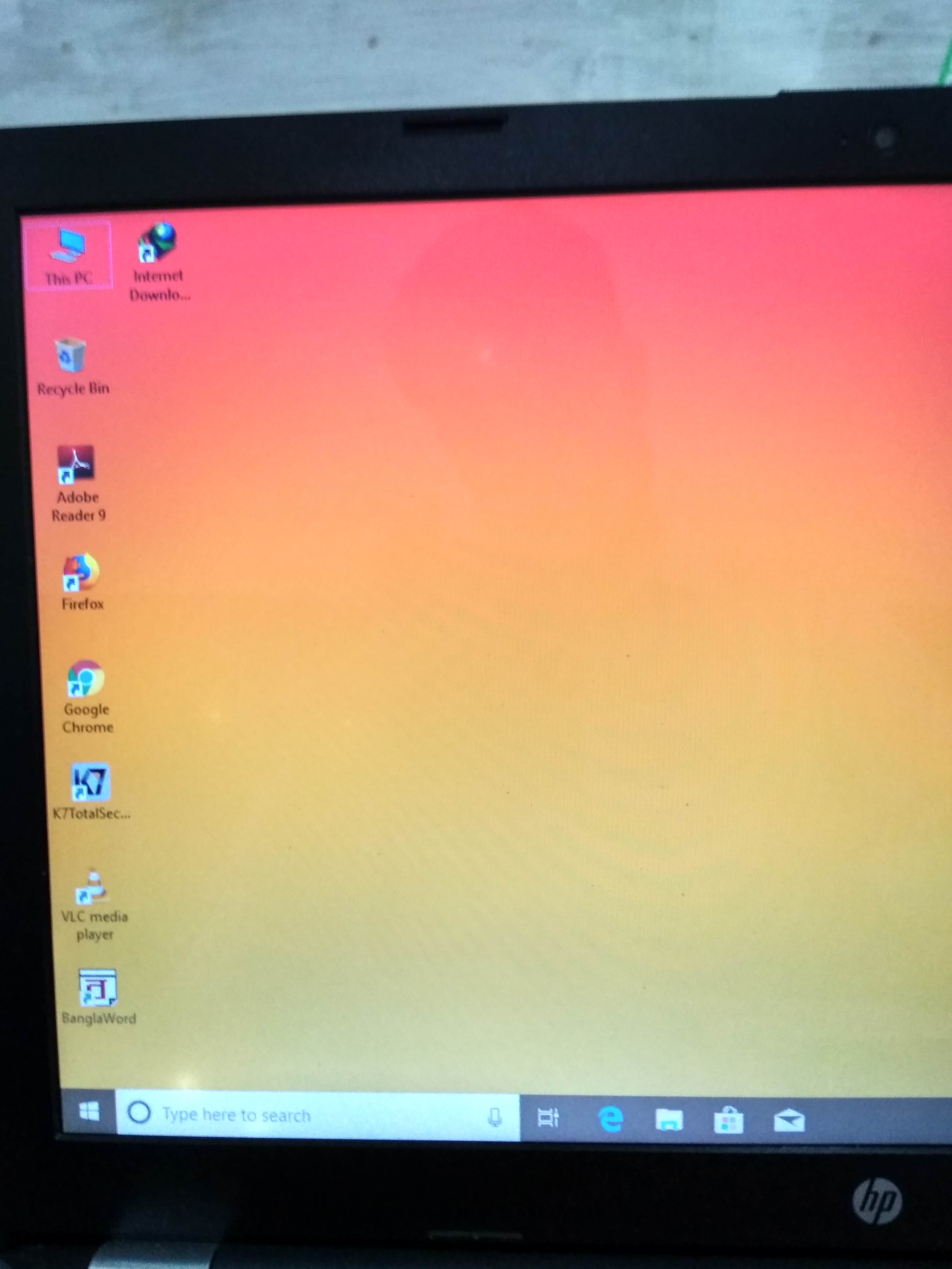 Light spot - HP Support Community - 6894713