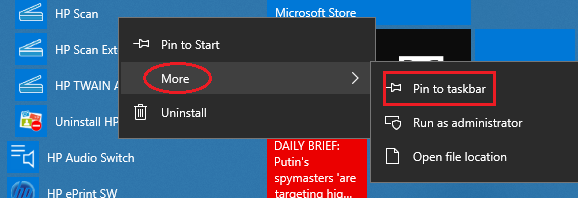 Solved: I'd like to get the HP Envy printer icon on the taskbar - HP ...