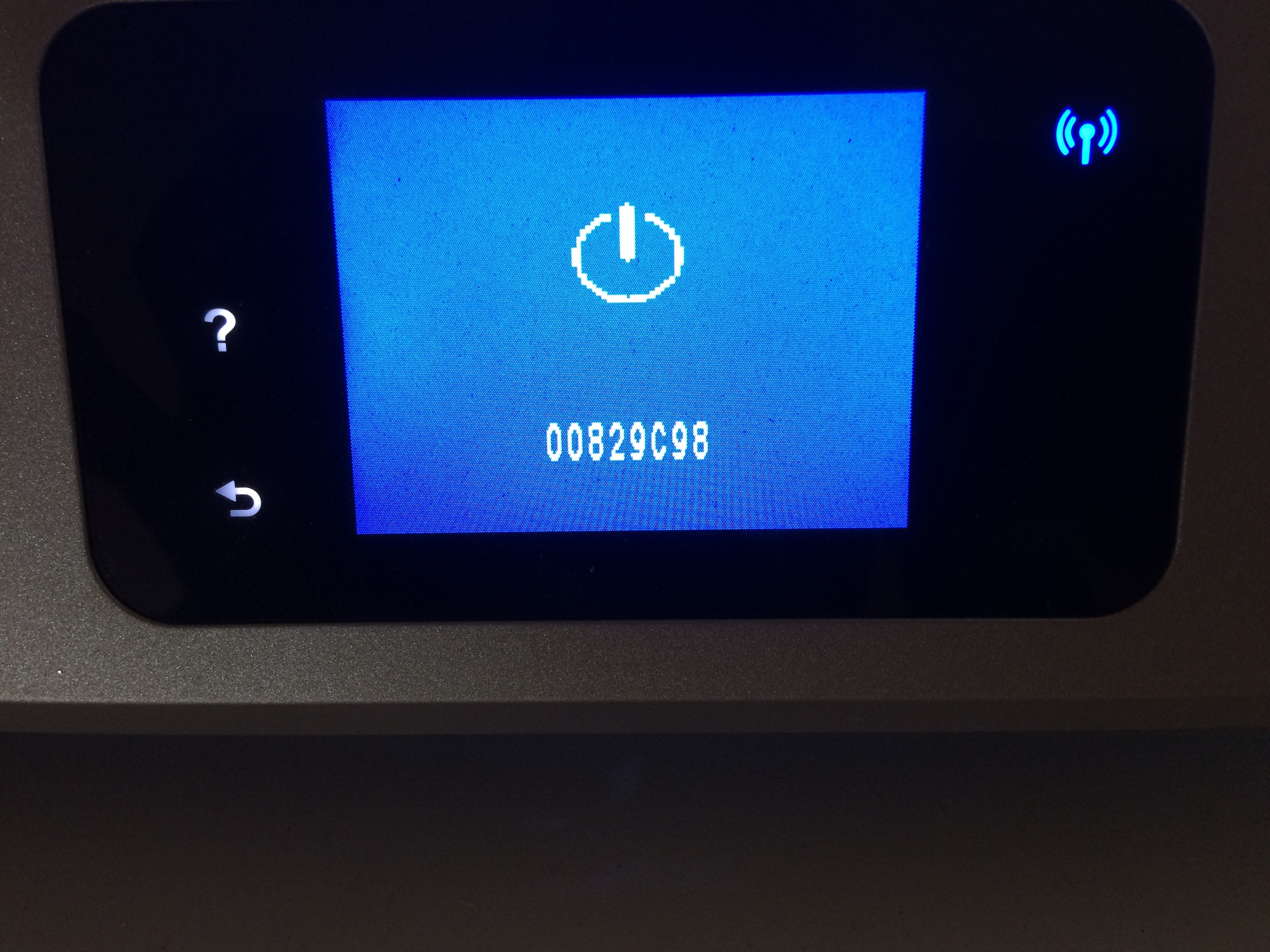 Error code on brand new printer it is in warranty but cannot... - HP ...