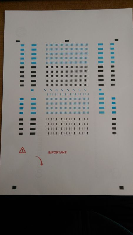 New Printer, streaky prints - HP Support Community - 6919173