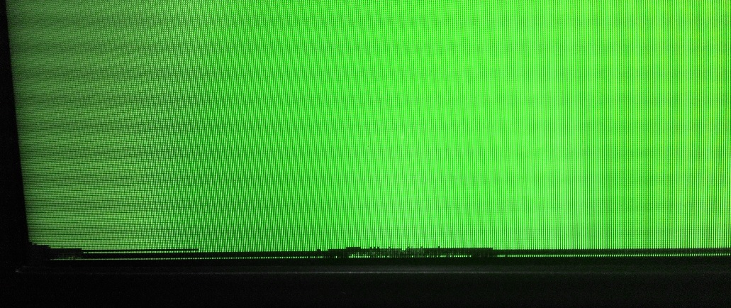 Solved: Black line first and now black spots on screen - HP Support ...