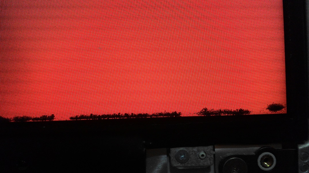 Solved: Black line first and now black spots on screen - HP Support ...