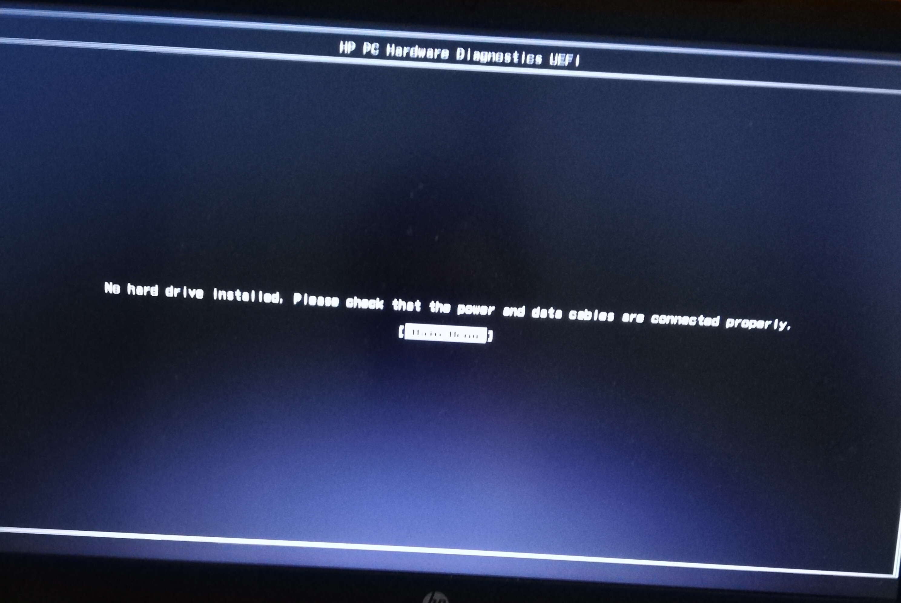 Solved: Hard disk check - HP Support Community - 6932607