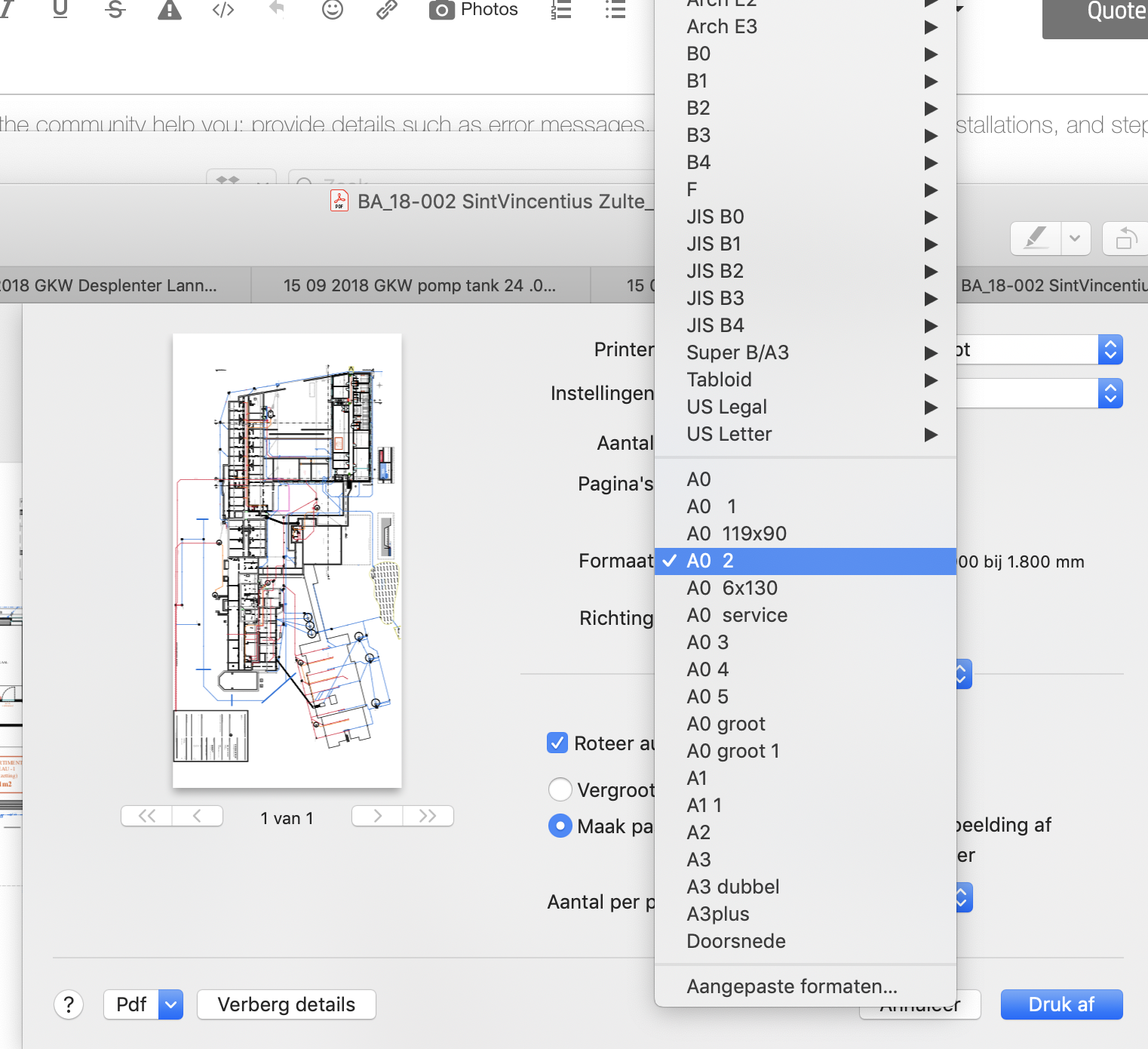 Plotting long sized format pdf prints (e.g. 900mm x 2200mm) ... - HP Support Community - 6934801