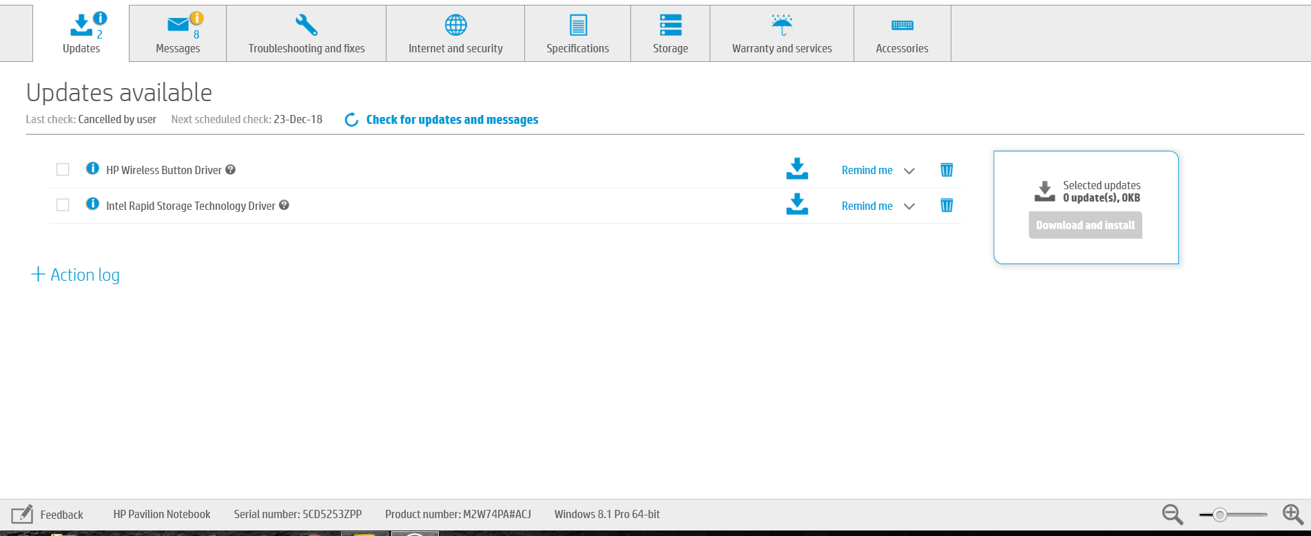 webcam light is on but camera not wroking - HP Support Community - 6935260