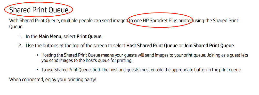 unable to find the Shared Print Queue in the app - HP Support Community ...