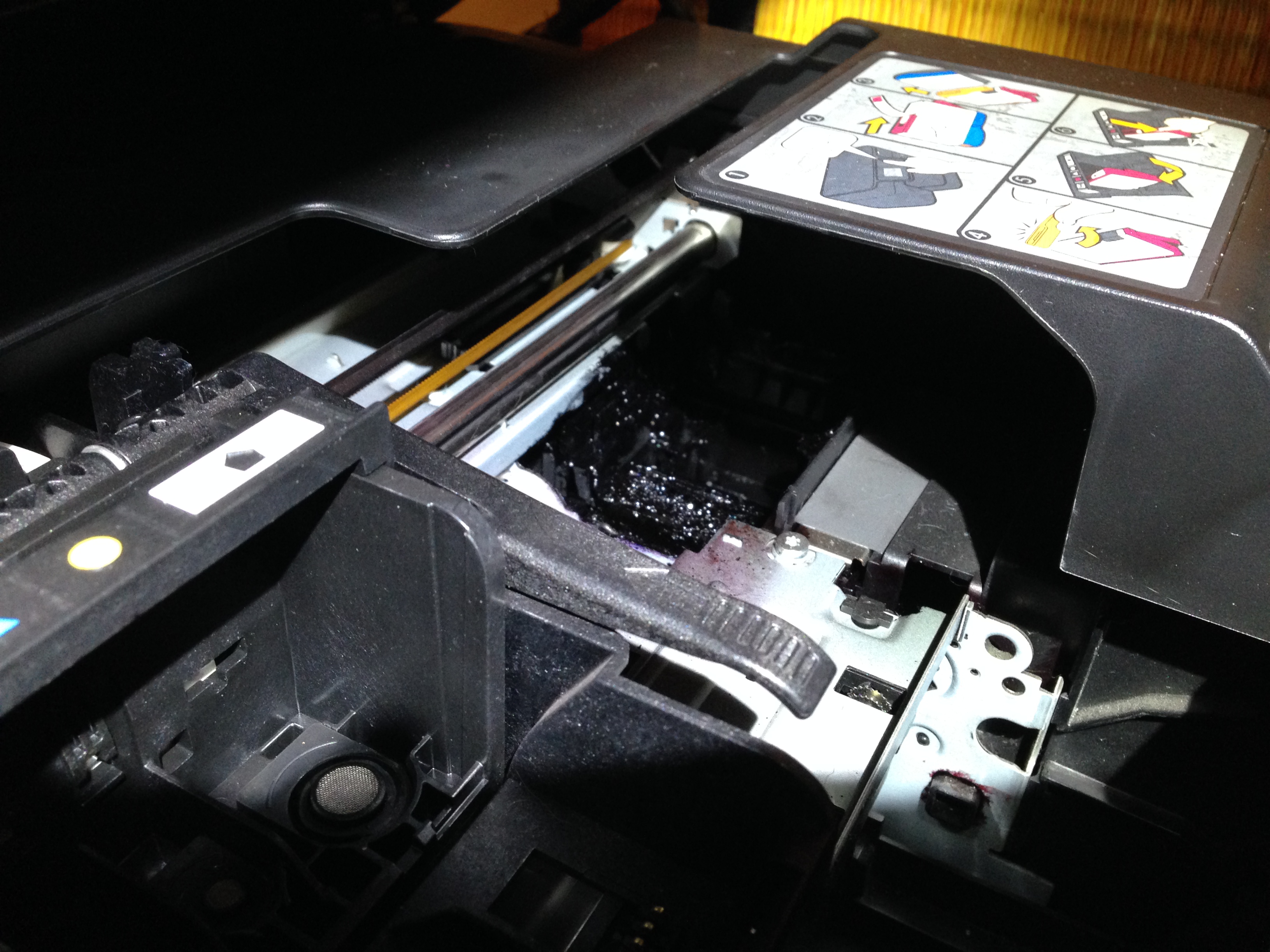 HP ink cartridge ink explosion has destroyed printhead and p... - HP ...