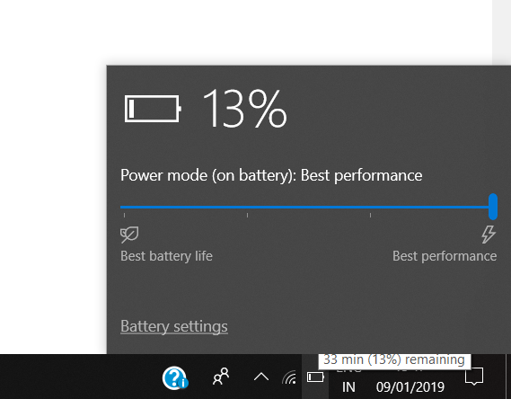 Solved: Battery showing wrong percentage on windows 10 - HP Support ...