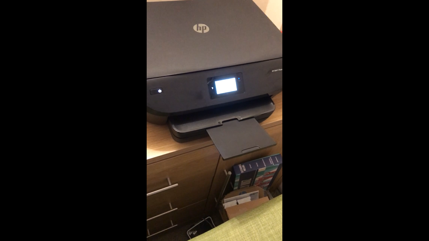 HP Envy 6200 - error lights flashing when trying to scan - HP Support ...