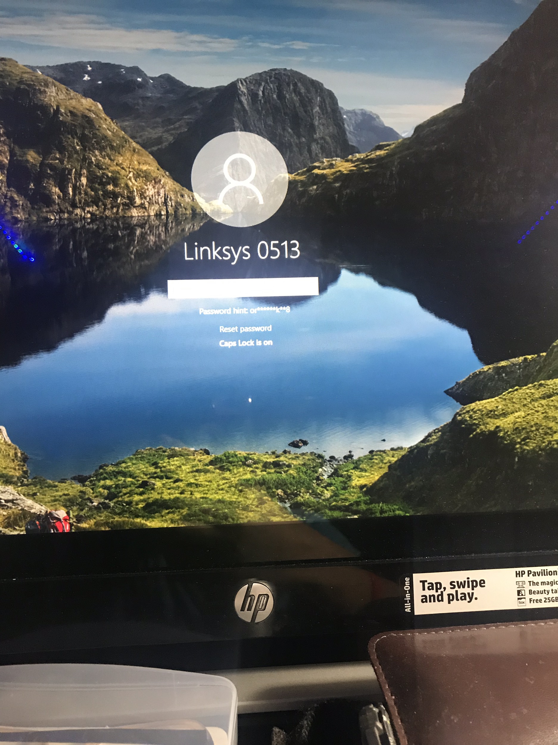 Can’t log into computer!!! - HP Support Community - 6982019