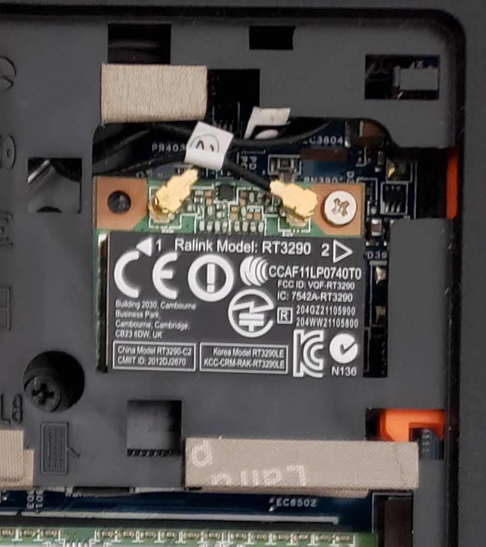 I would like to update my internal wifi module to an AC wifi... - HP ...