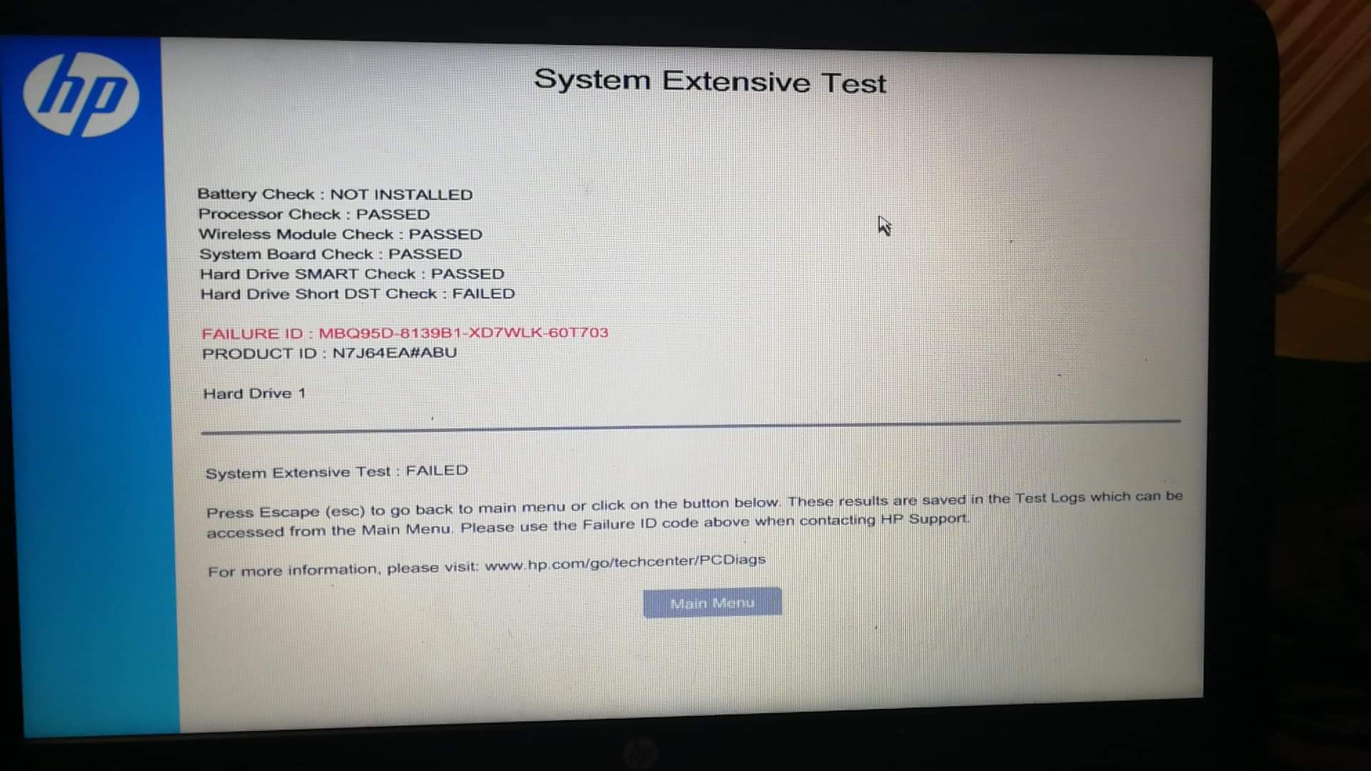 Solved: Computer not booting. - HP Support Community - 6989770