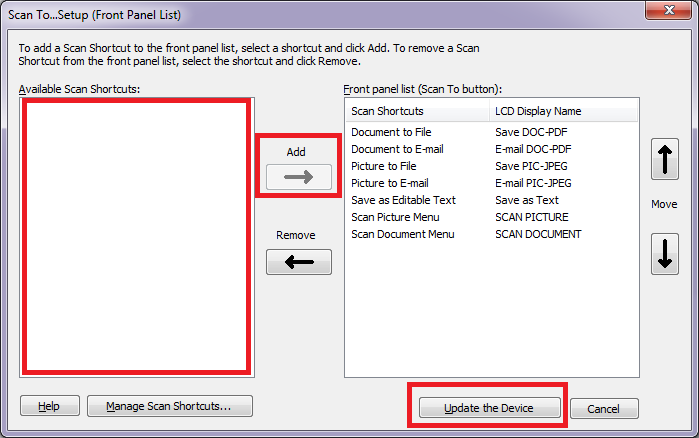 why does my scanner say no scan option - HP Support Community - 1561987