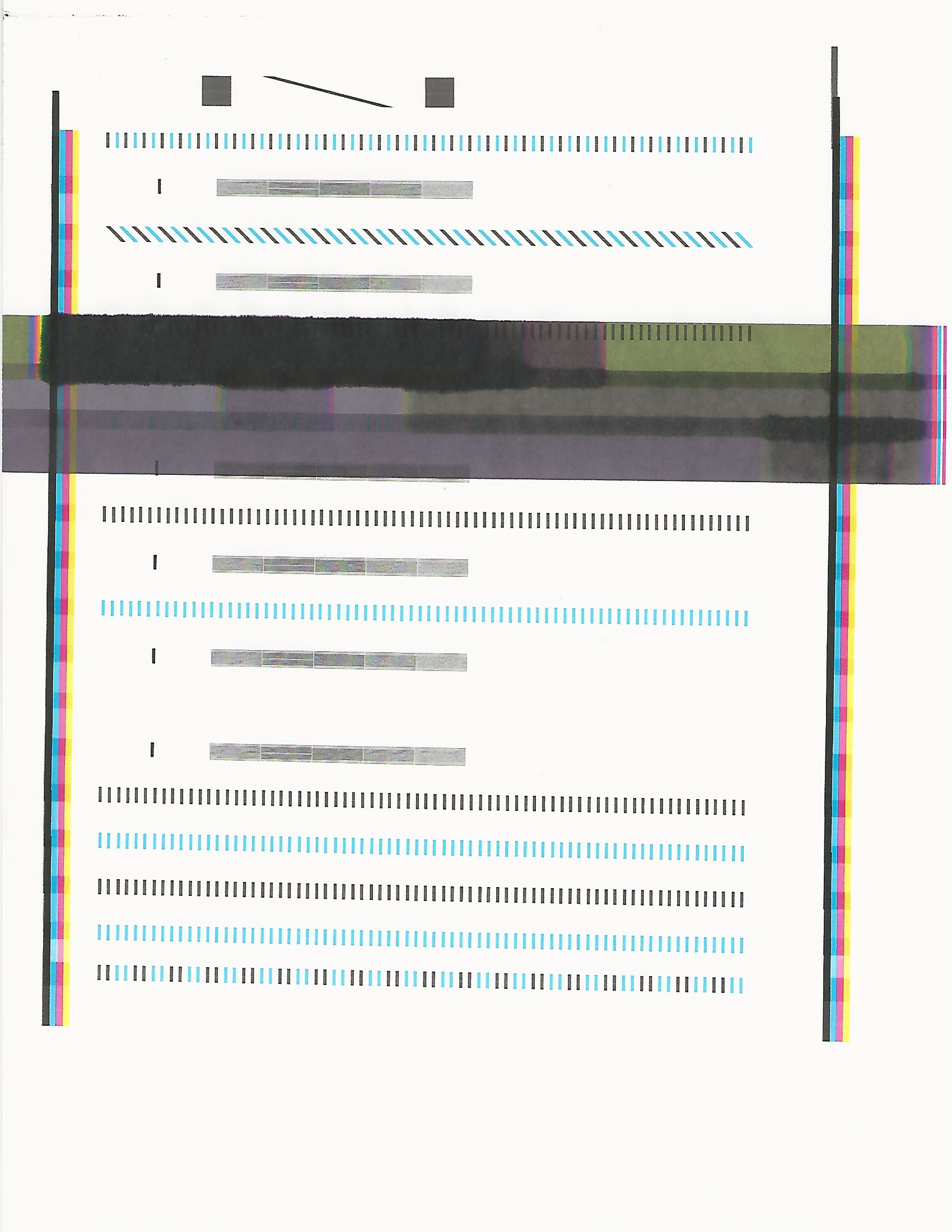 Printing with magenta streaks - HP Support Community - 6995898