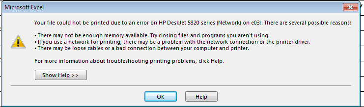 I can't print anything from my laptop (Deskjet 5820 Series) - HP ...